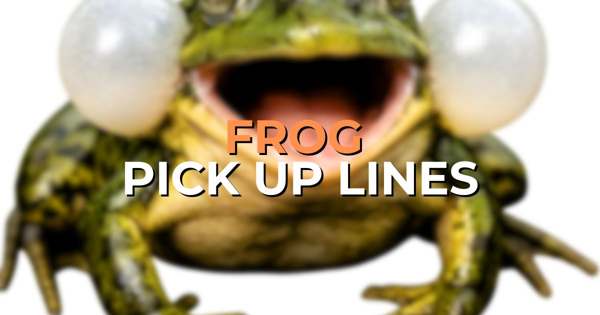 79+ Romantic Frog Pick Up Lines - heartflick.com